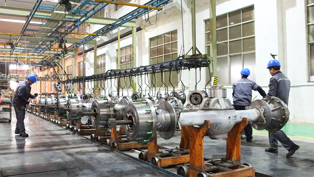 Structure of the Drive Axle - Shandong Lutong Heavy Industry Machinery ...