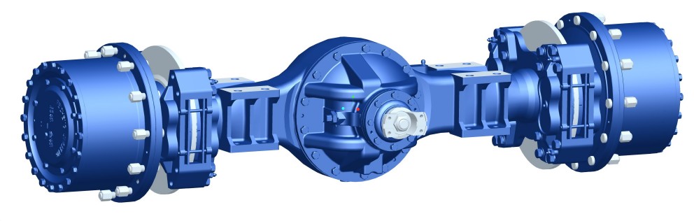 26 Ton Road Roller Axle Factory_Manufacture_Supplier - Shandong Lutong ...