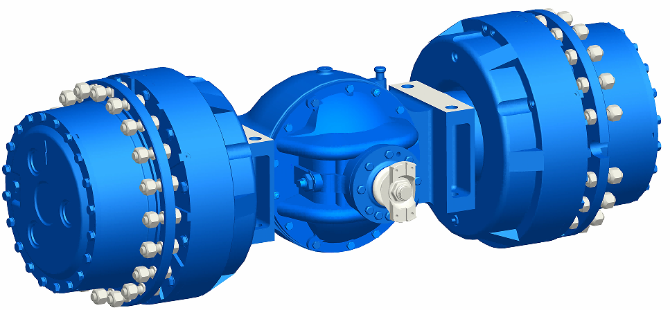 2 Cubic Underground Scraper Drive Axle Factory_Manufacture_Supplier ...